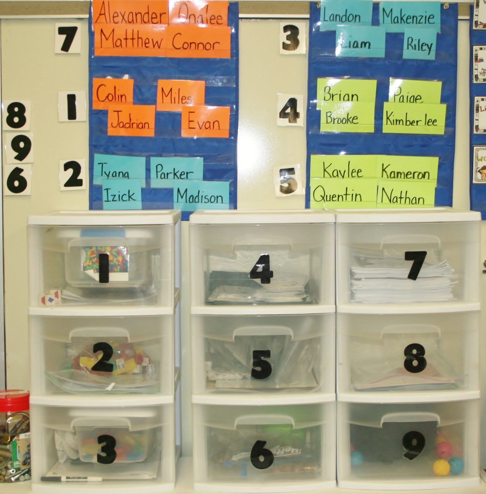 Differentiated Math Stations For The Beginning of The Year and A Couple ...