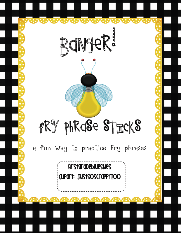 First Grade Blue Skies Banger Fry Phrase Sticks first-grade-blue-skies-banger-fry-phrase-sticks