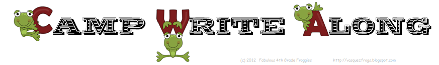 Camp Write Along - Classroom Freebies