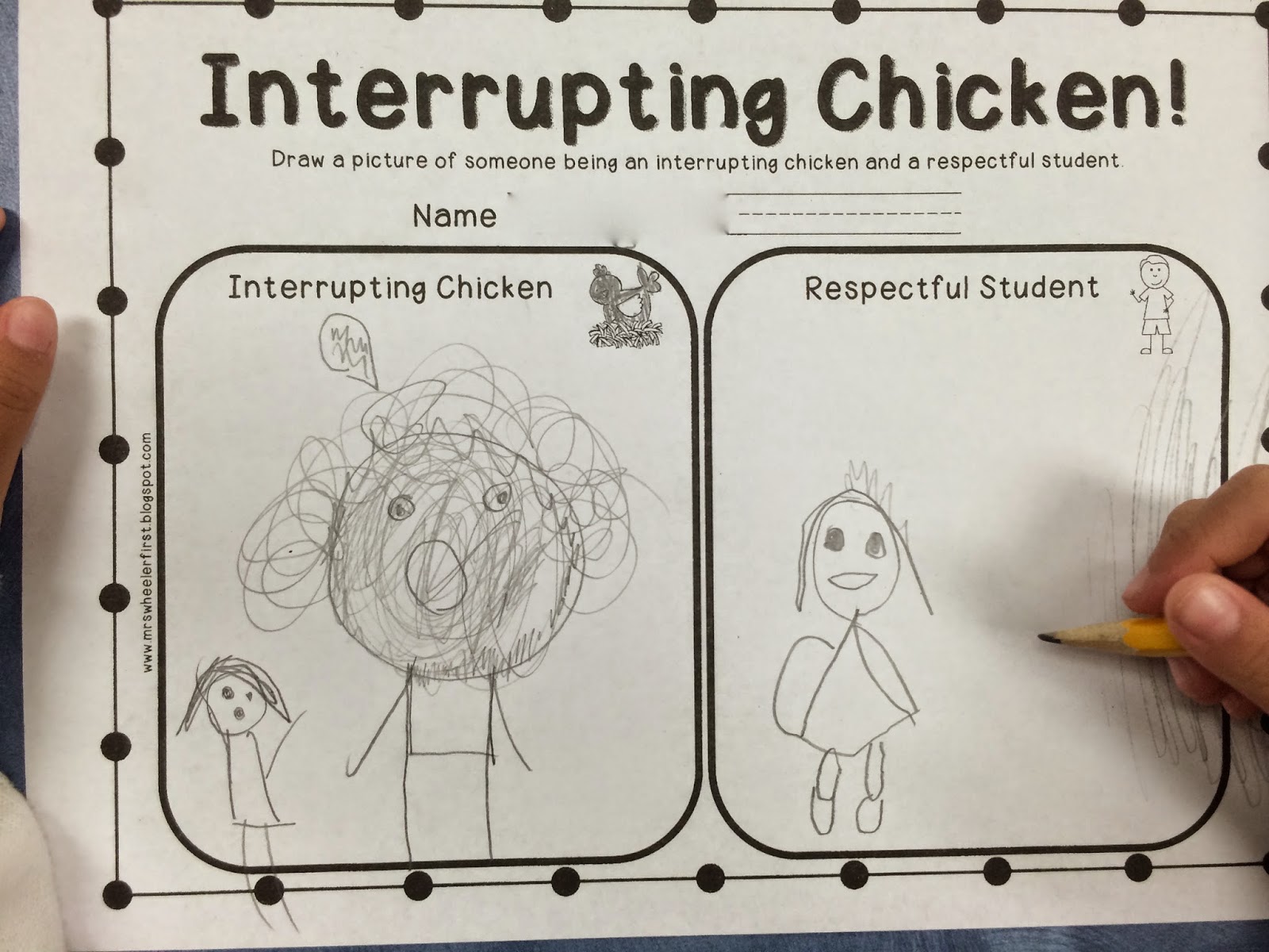 Ms. Sepp's Counselor Corner: Interrupting Chickens in Kindergarten