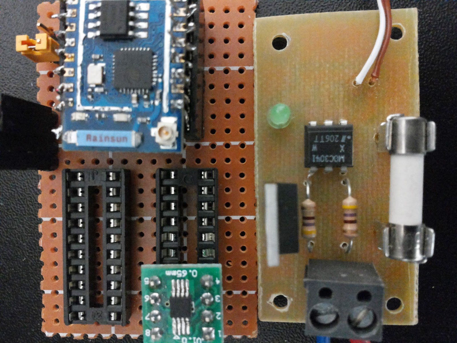 ESP8266 Projects: WIFI Web Power Switch for MAINS - ESP8266 - CBDB Board