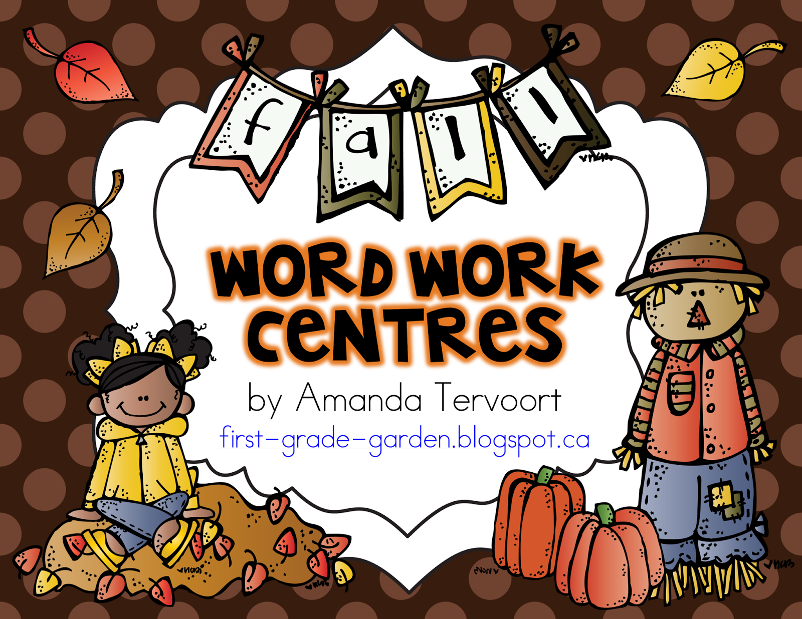 First Grade Garden: New Word Work Packs