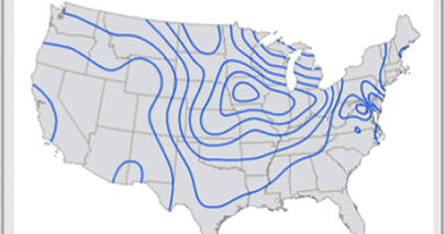 MAP CATALOG: ISOLINE MAPS