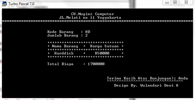 Contoh Program Array Dalam Pascal - droplinoa Contoh Program Array Dalam Pascal - droplinoa