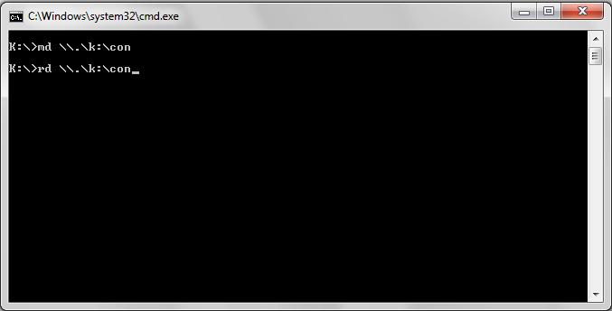 Enter The Geek Create CON Folder In Command Prompt enter-the-geek-create-con-folder-in-command-prompt