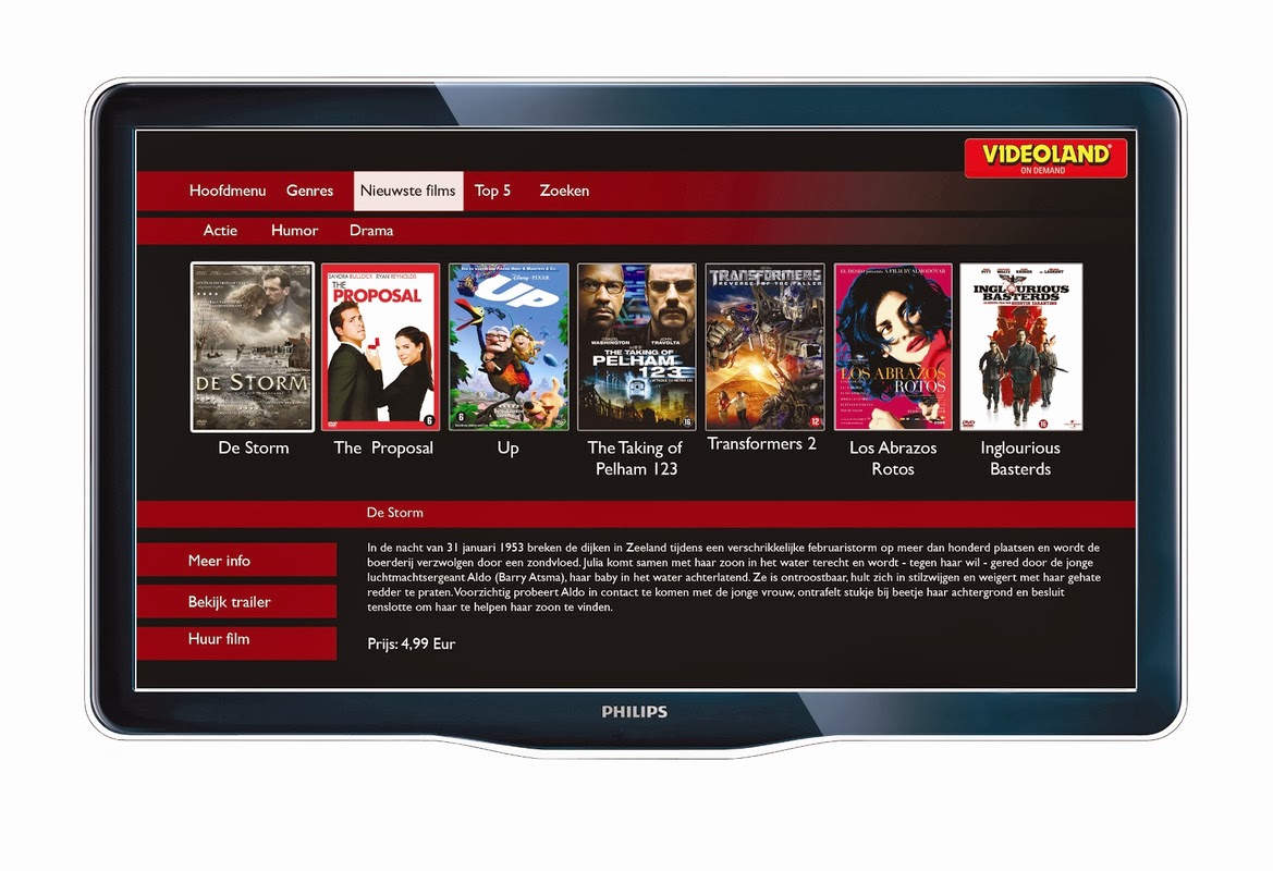 Videoland Unlimited bij XS4ALL en Delta Kabel - Hd technieuws: alles over digitale media