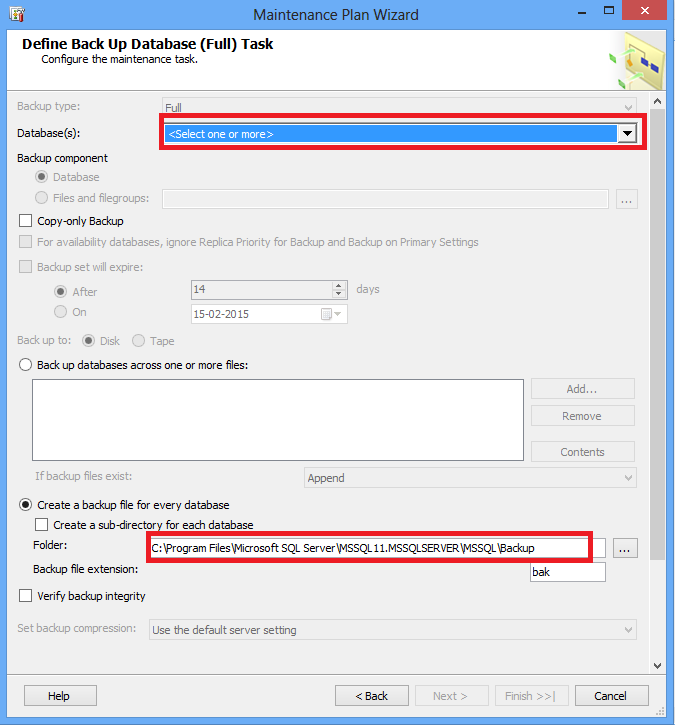 Maintenance Plan in SQL server 2012. | By Wael Medhat Maintenance Plan in SQL server 2012. | By Wael Medhat