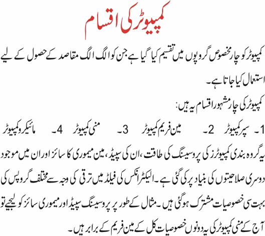 Urdu Computer Knowledge urdu-computer-knowledge