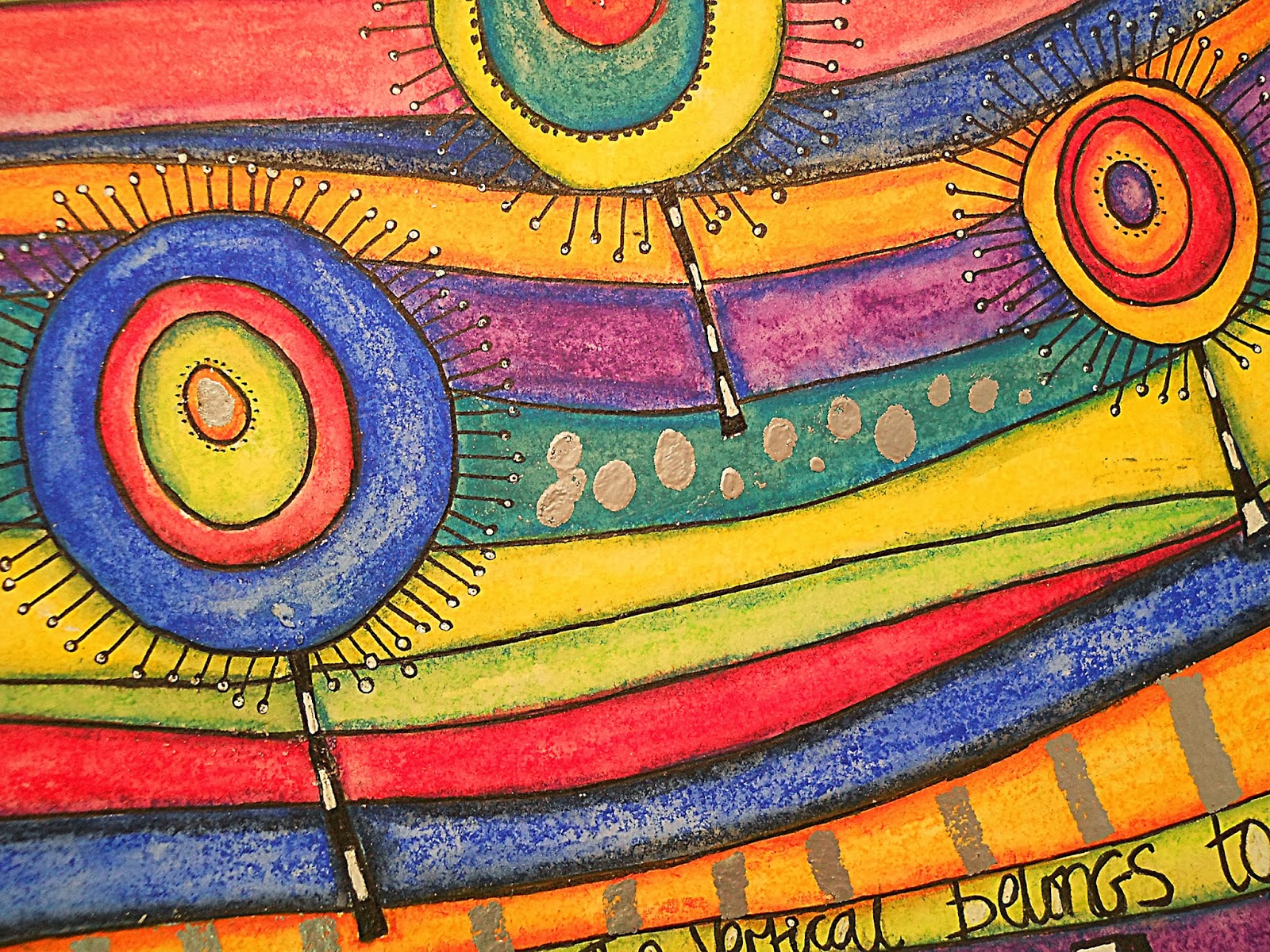 a sprinkle of imagination: A tribute to Hundertwasser.