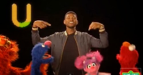 VJBrendan.com: Usher - 'ABC’s Song' On 'Sesame Street'
