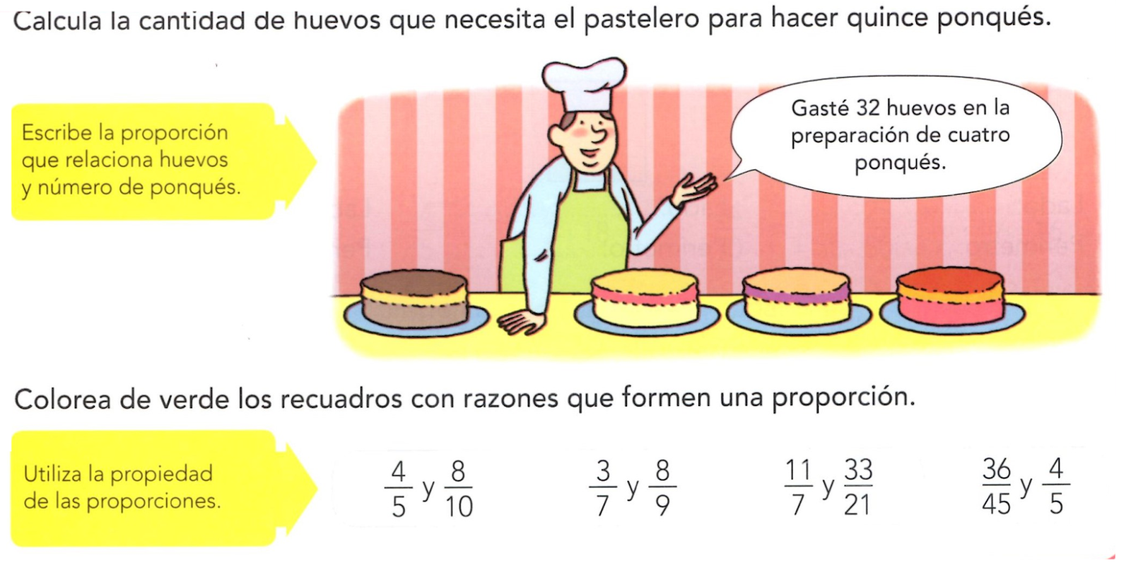 QUINTO GRADO : RAZONES Y PROPORCIONES