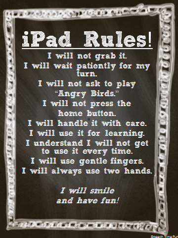iPad Rules!!! ((FREEBIE!!)) - Speech Time Fun: Speech and Language ...