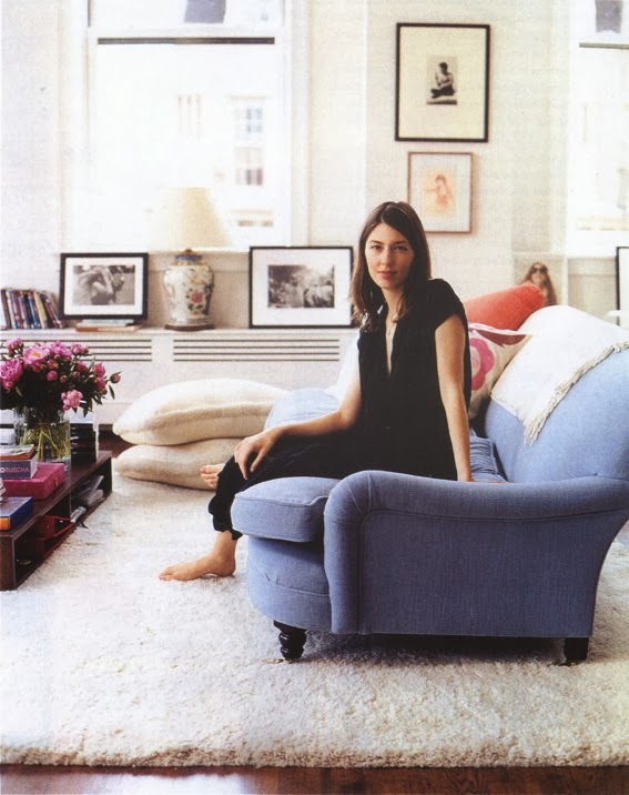 GOLDEN DREAMLAND: Interior design inspiration - Sofia Coppola's NY apartment