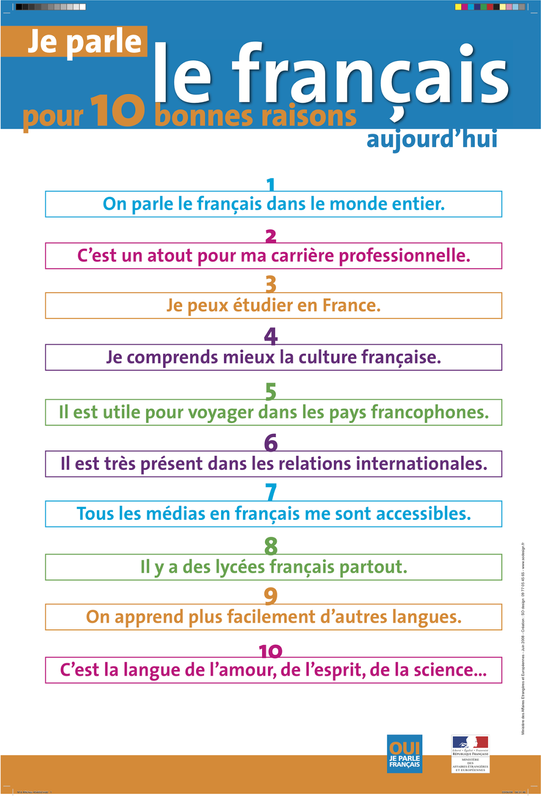Pourquoi étudier le français? - BOÎTE AU FLE
