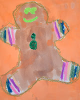 A Place Called Kindergarten: Framable Gingerbread Art