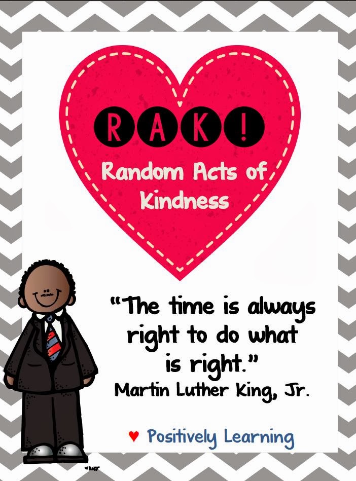 Random Acts of Kindness - Classroom Freebies