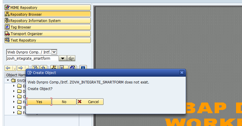 An SAP Consultant: Web Dynpro ABAP - Smart Forms integration