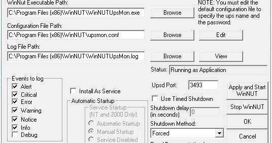 slices of computer: windows nut client configuration