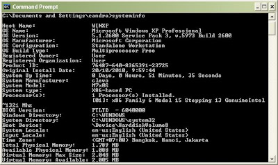 Systeminfo – CandraLab Studio