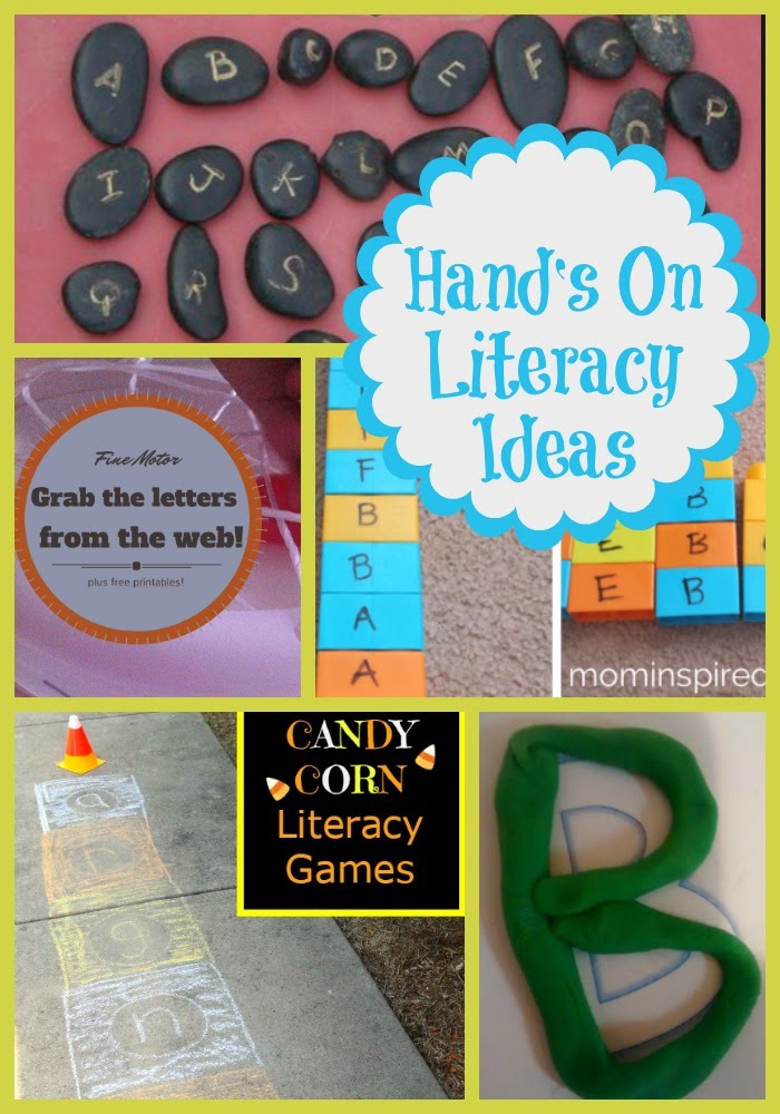 Hand's On Literacy Activities from Mom's Library - Life with Moore Babies