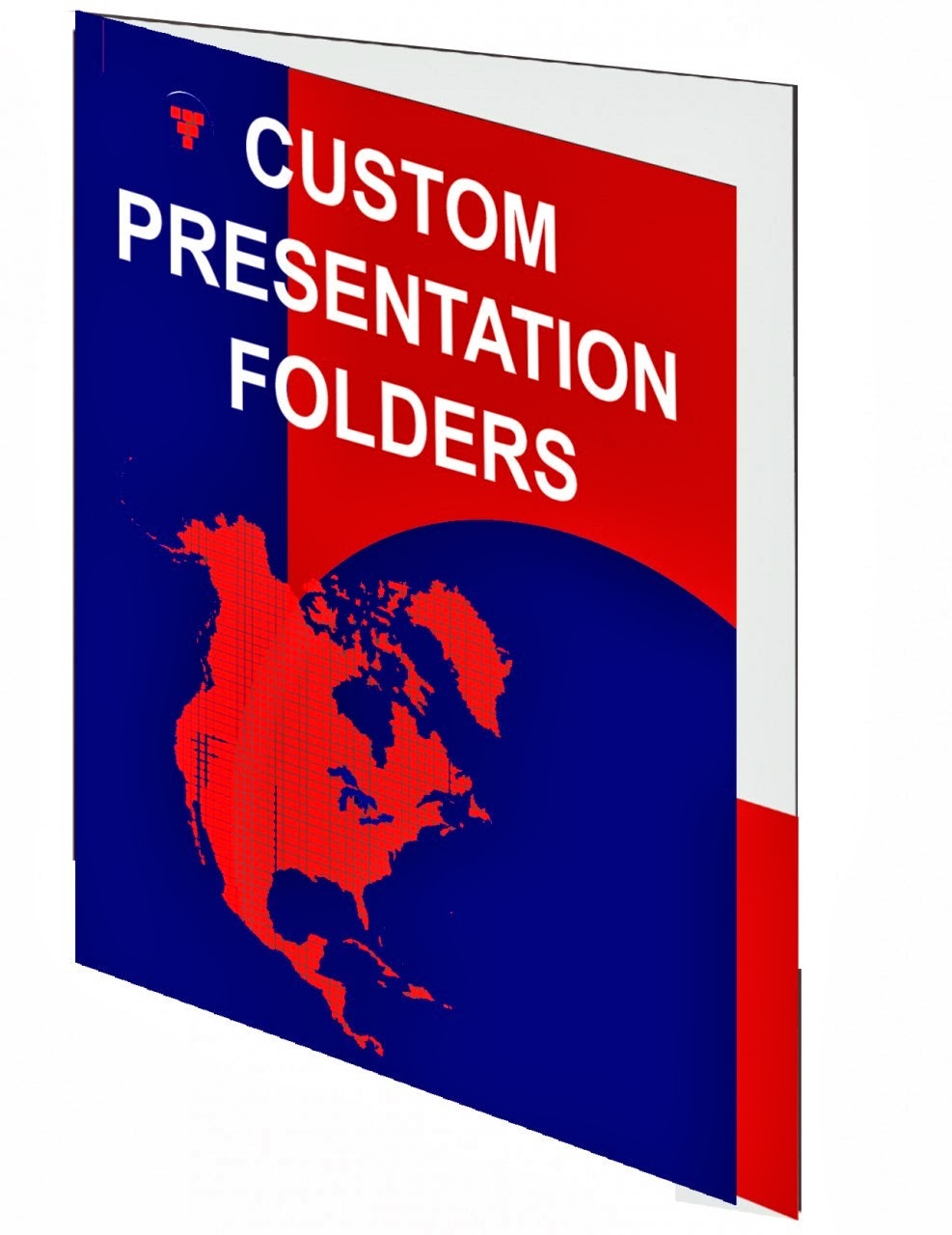 Custom printed presentation folders Custom printed presentation folders