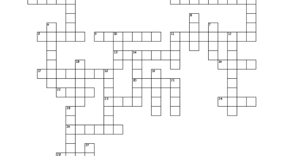 E-Spanish for free: Crucigrama de verbos en presente de indicativo