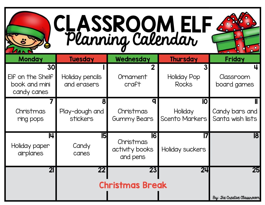 All Things Elf - The Creative Classroom