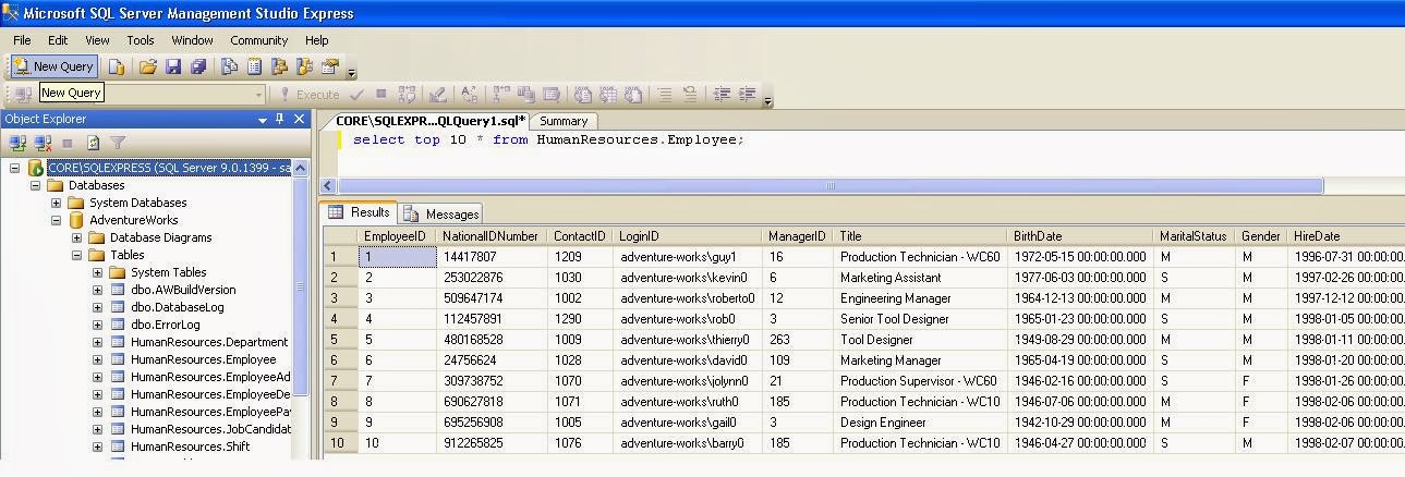 How to connect to MSSQL 2005 Database using Type 4 JDBC Driver - Middleware|Technologies