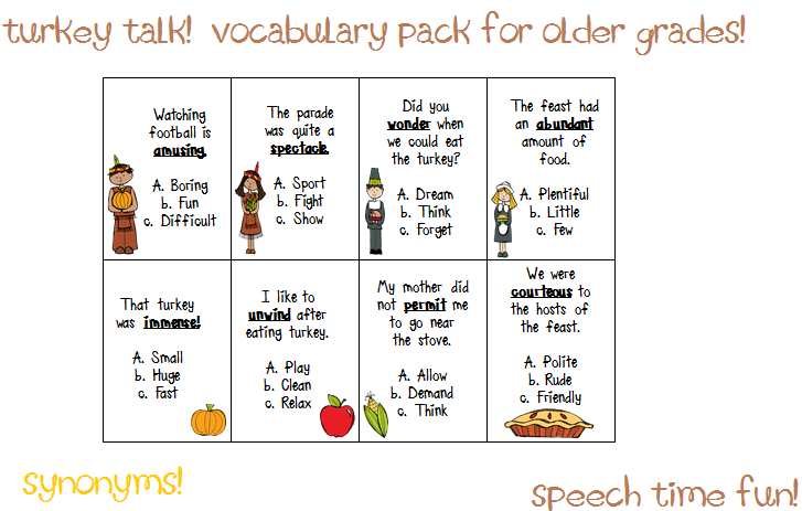 Update from Miss Speechie's Speech Room! - Speech Time Fun: Speech and ...