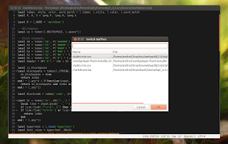 Try TextAdept, A Fast, Cross-Platform Text Editor That Comes With GTK And Ncurses Interfaces ...