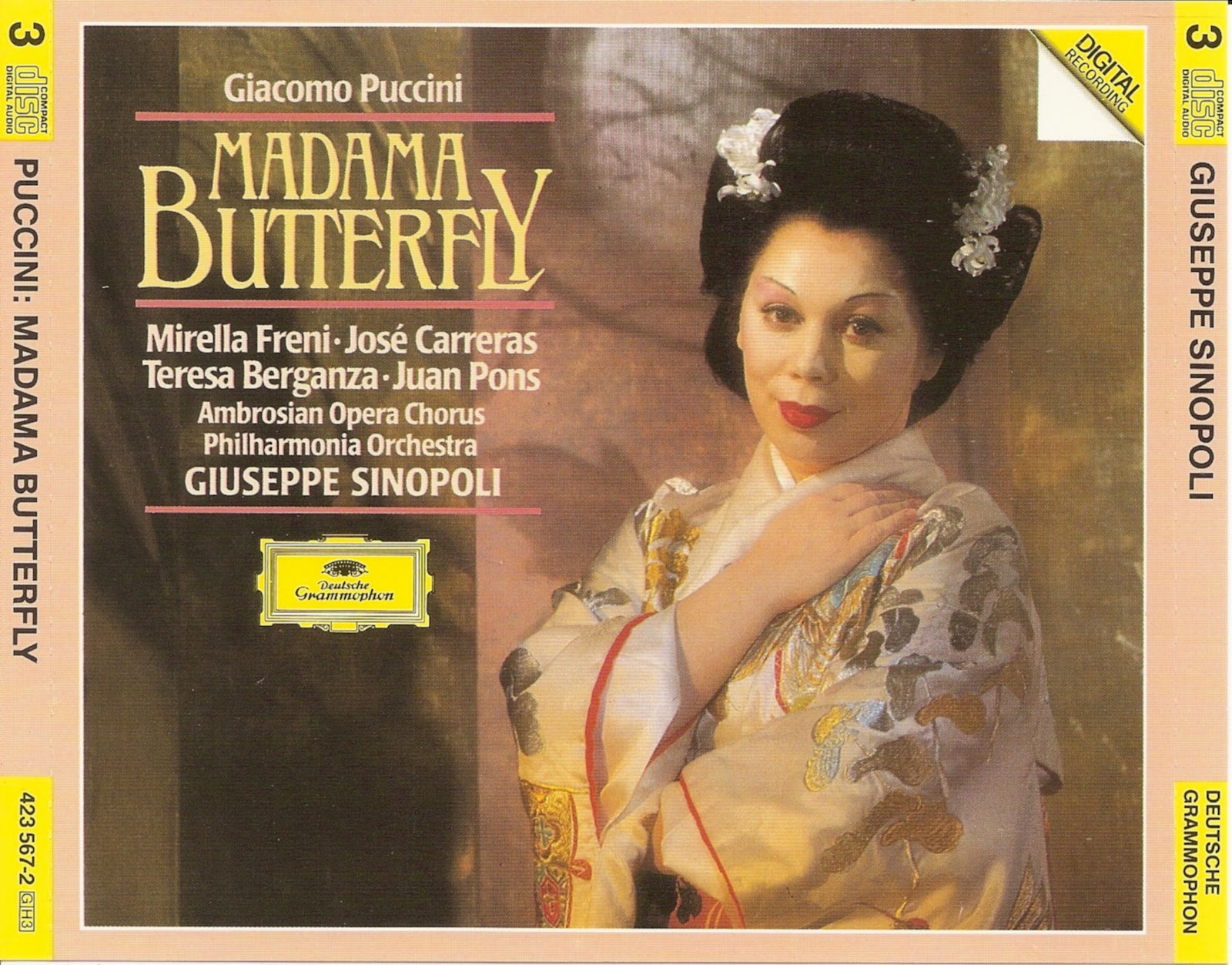 The First Pressing CD Collection: Giacomo Puccini - Madama Butterfly