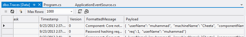 Muhammad Shujaat Siddiqi: Semantic Logging Application Block In-Proc Usage