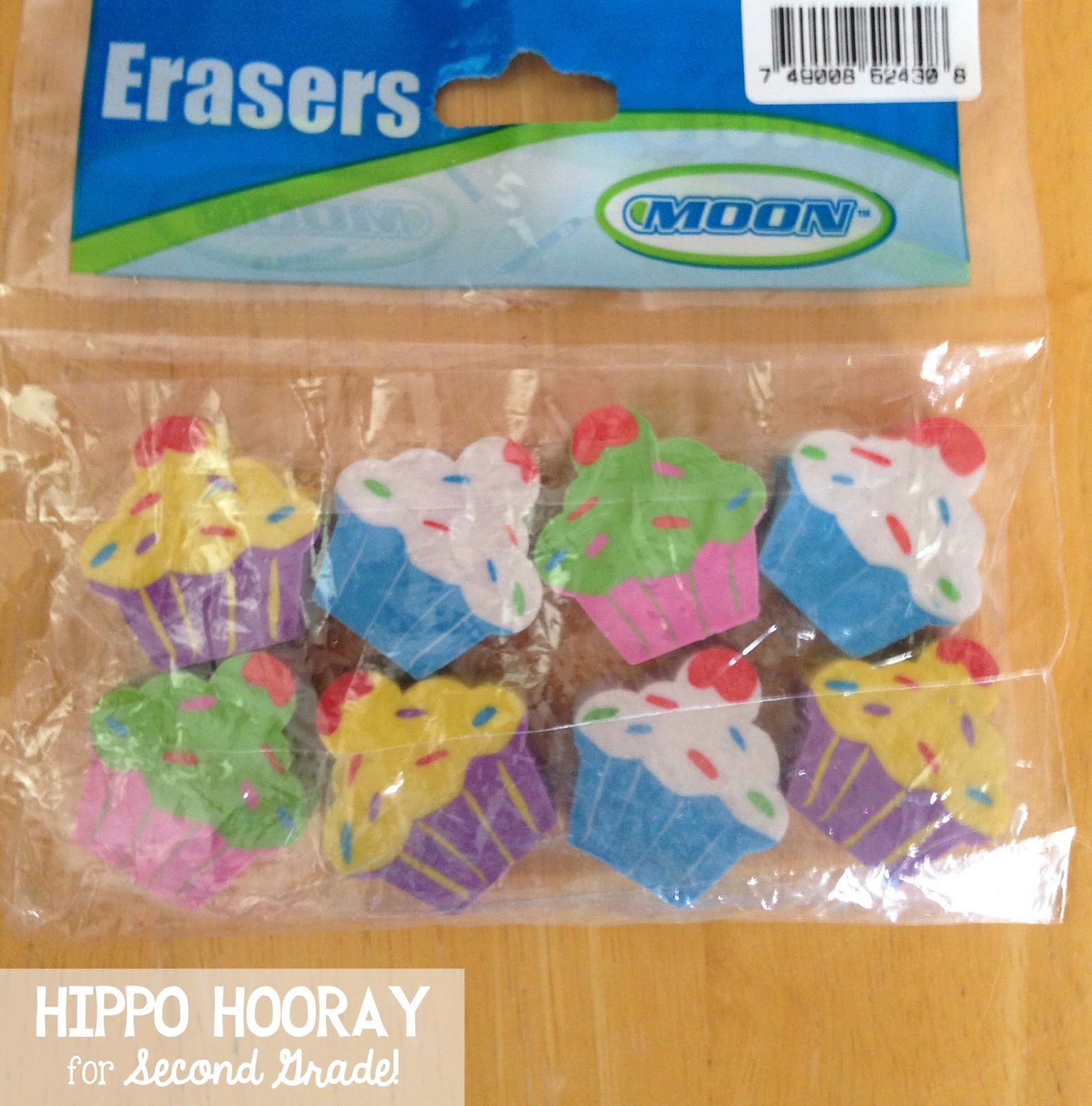 Monday Made It: Student Birthday Gifts - Hippo Hooray for Second Grade!