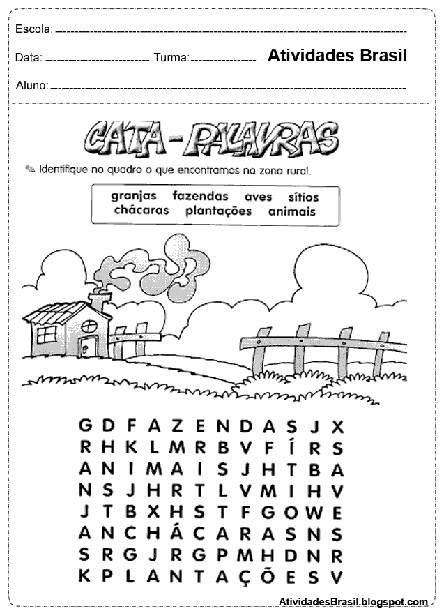 Atividades Brasil: Atividades de geografia 1° ano Atividades Brasil: Atividades de geografia 1° ano