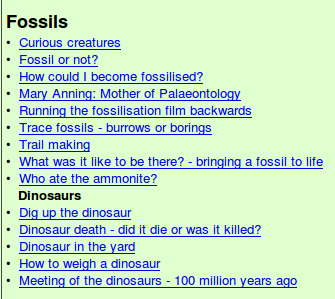 Earth Learning Idea: Teaching about fossils?