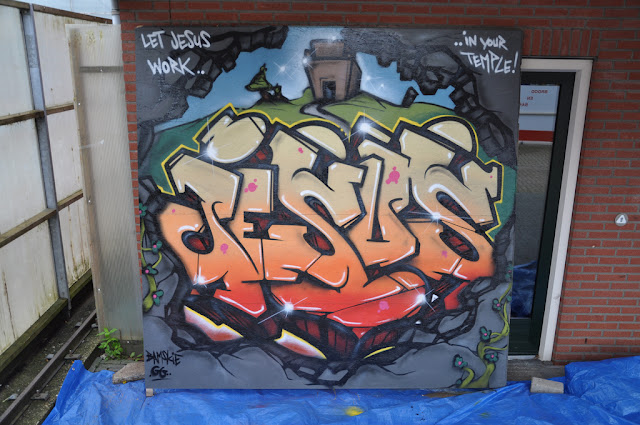 Graffitis Jesus imagenes - Imagui