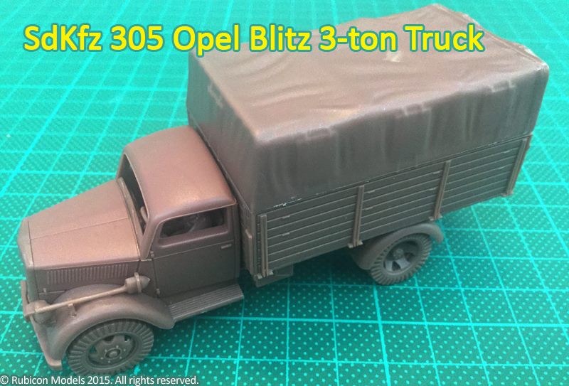 [TMP] "New sdkfz 305 Opel Blitz 3 Ton Truck" Topic
