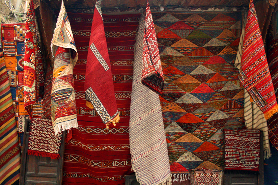 THE VIEW FROM FEZ Buying Moroccan Carpets In Fez the-view-from-fez-buying-moroccan-carpets-in-fez