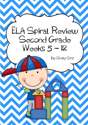 Common Core Language Arts Spiral Review - Second Grade Teaching Blog