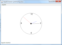 Membuat jam analog menggunakan java - COPAS