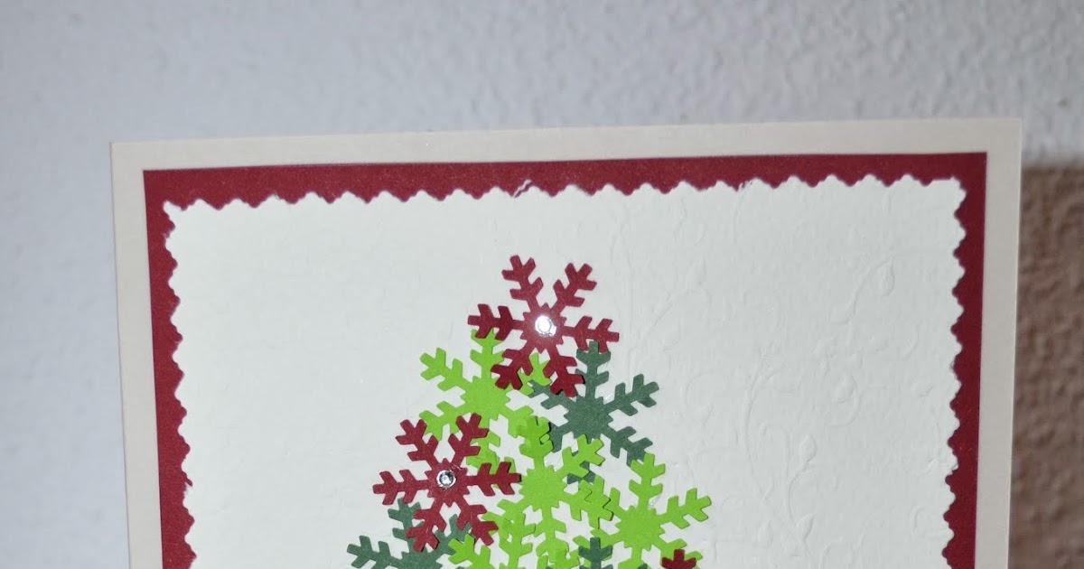 Christmas Tree Punch Card ~ Stuff and Spice