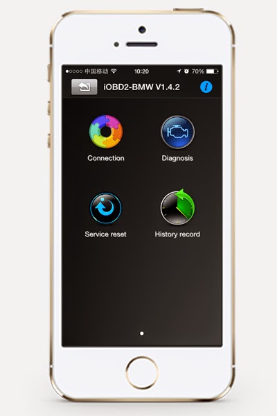 iOBD2 BMW Diagnostic Tool Support iPhone Android