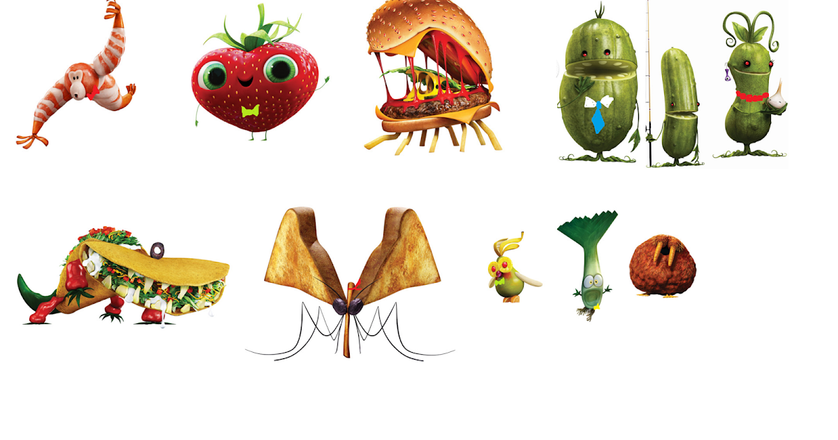 Isabelle's Blog world of toy: Food Animals in Cloudy with a Chance of ...