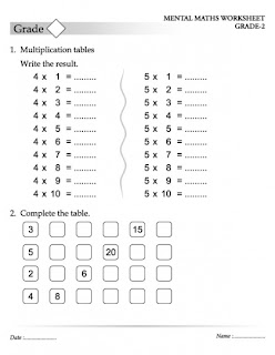 Maths Worksheets Key Stage 2
