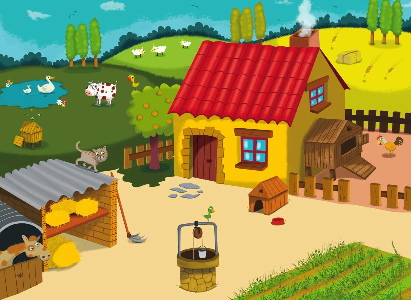 Recursos para mi clase LA GRANJA (PUZZLES)