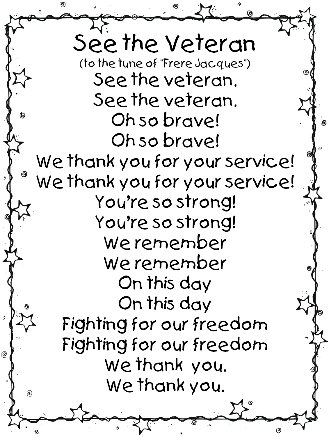 Veterans Day Unit- Thank You Veterans! | First Grade Wow | Bloglovin’