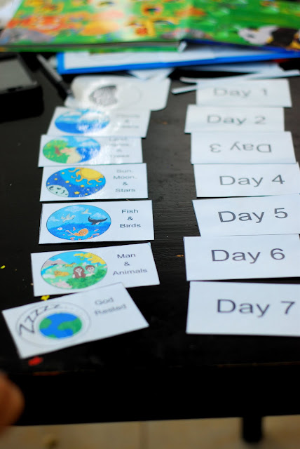 better than i could have imagined: The Creation Story- Preschool Activities