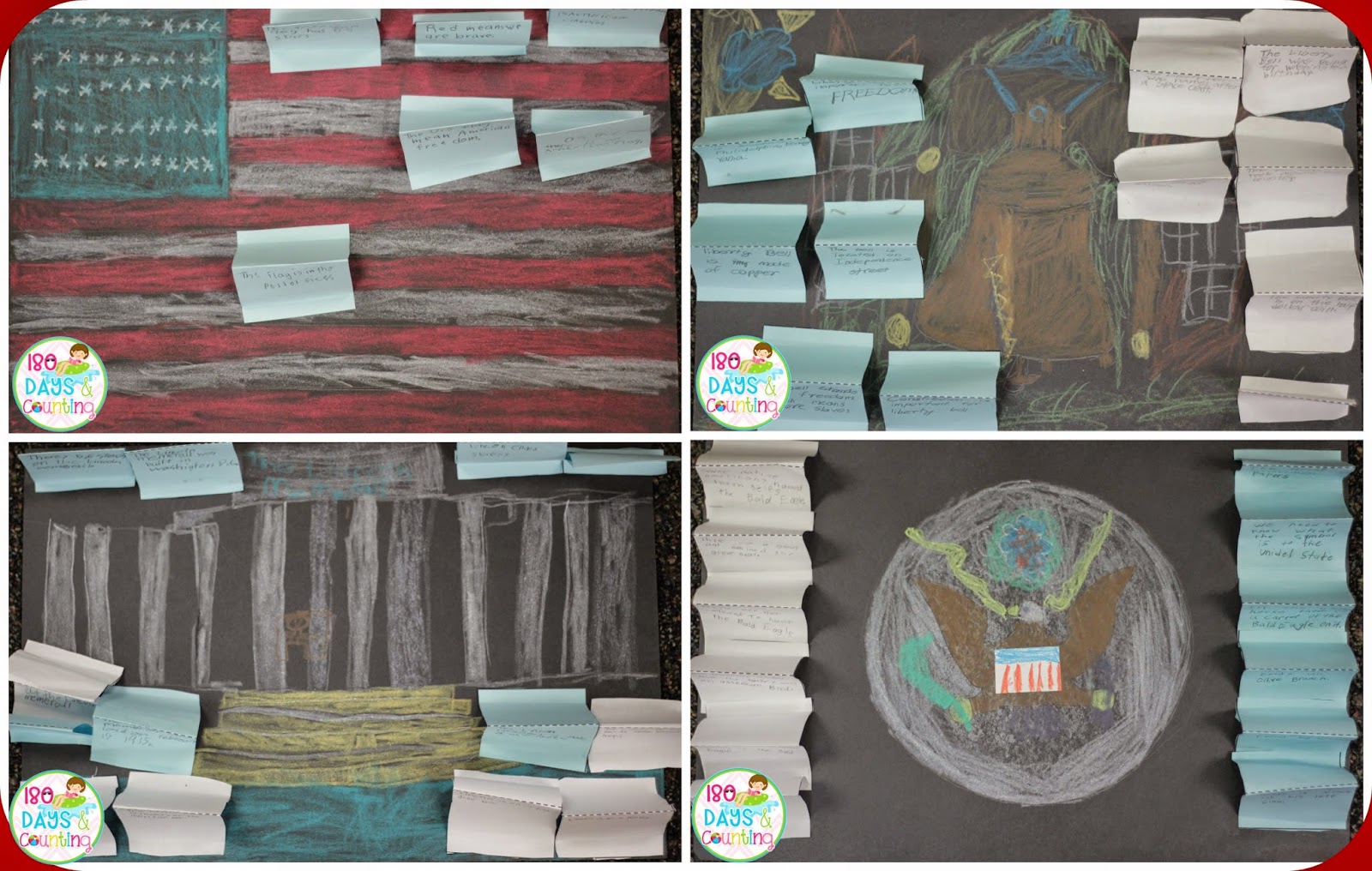 180 Days and Counting: American Symbols Research Project & A Freebie