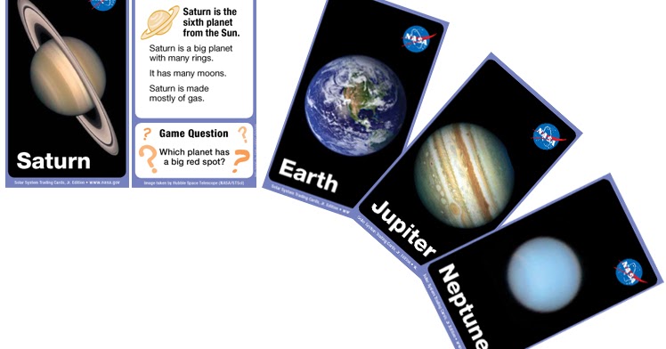 Solar System Trading Cards Project