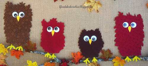 My Owl Barn: Thanksgiving Owl Decor